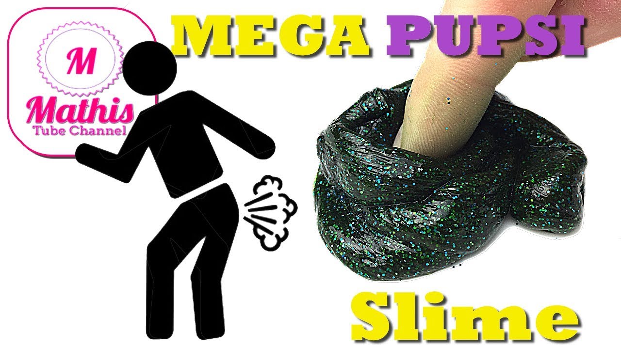 Mini Glitter pupsi Slime | FURZ SLIME | Mathi bastelt Pups Schleim ...