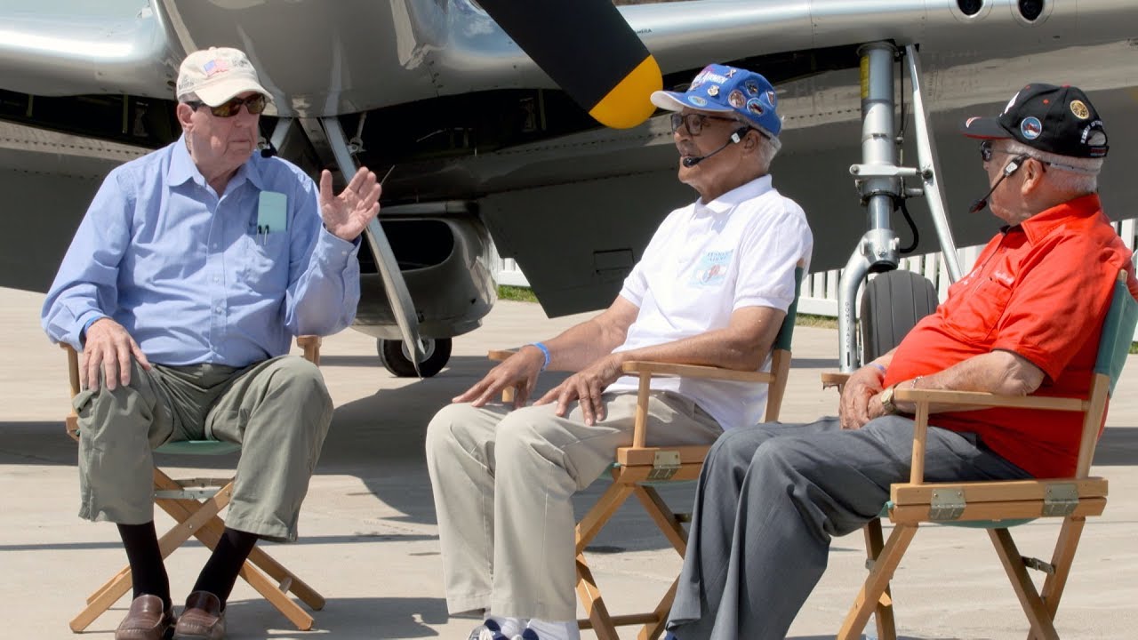 Watch Again! Warbirds in Review 2019 Tuskegee Airmen P-51C Red Tail ...