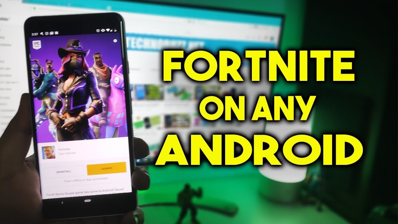 FORTNITE Game is officially available for EVERY ANDROID - YouTube