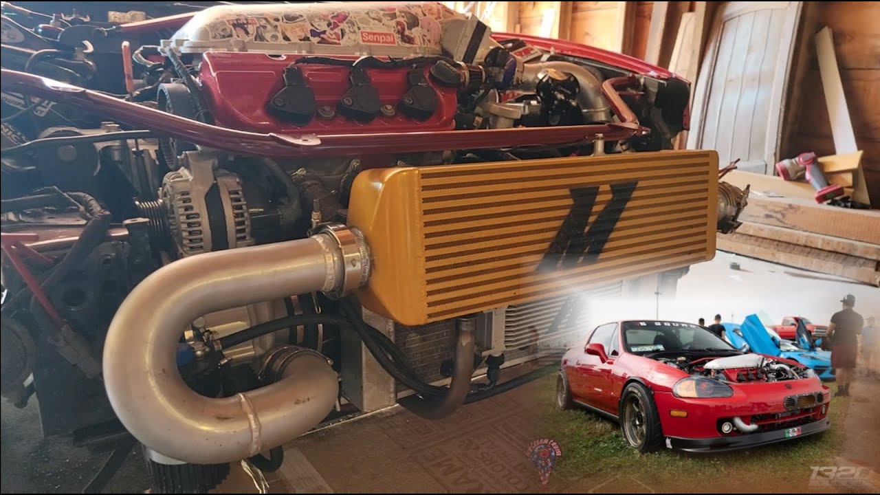 Honda J35 Del Sol Rotrex Supercharger Build Complete goes to Ice Cream ...
