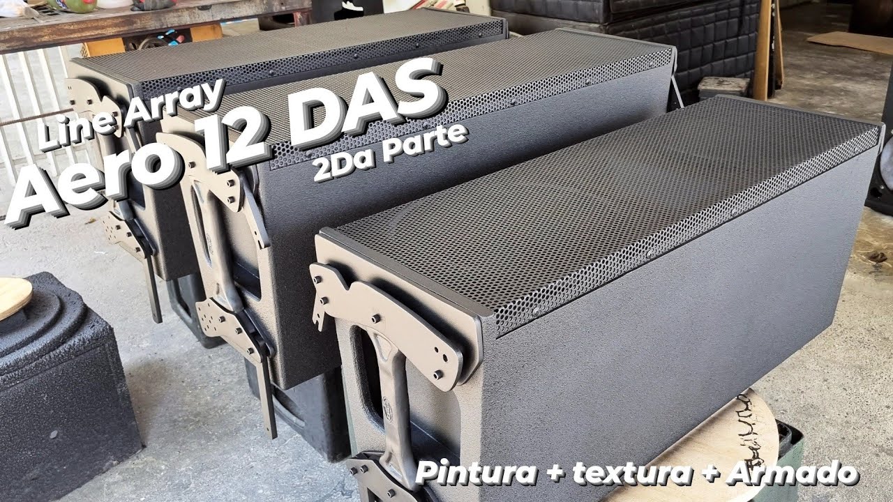 Line Array Aero12 DAS Fabricación!🔥2Da Part🔥 - YouTube