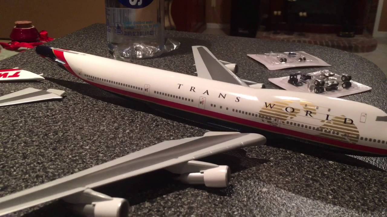 Unboxing of Two 1:200-Scale Hogan Wings Models! Part 2: TWA Boeing 747 ...