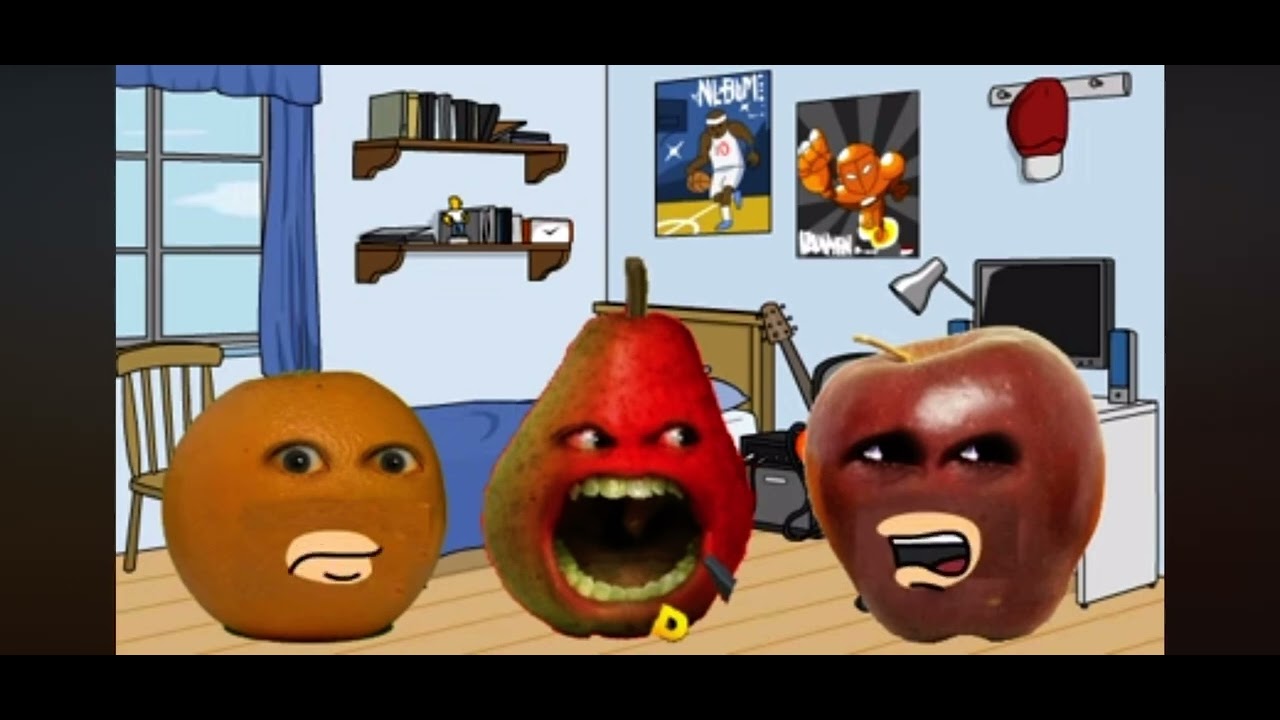 Pear Escape The Jail And Beat Up Annoying Orange/Arrested. - YouTube