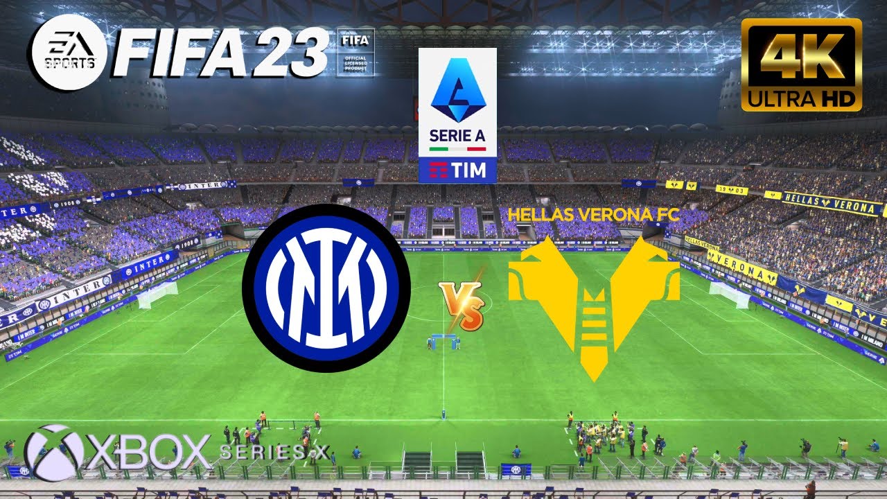 FIFA 23 - Inter vs Hellas Verona | Serie A Italiana | Next Gen XBOX ...