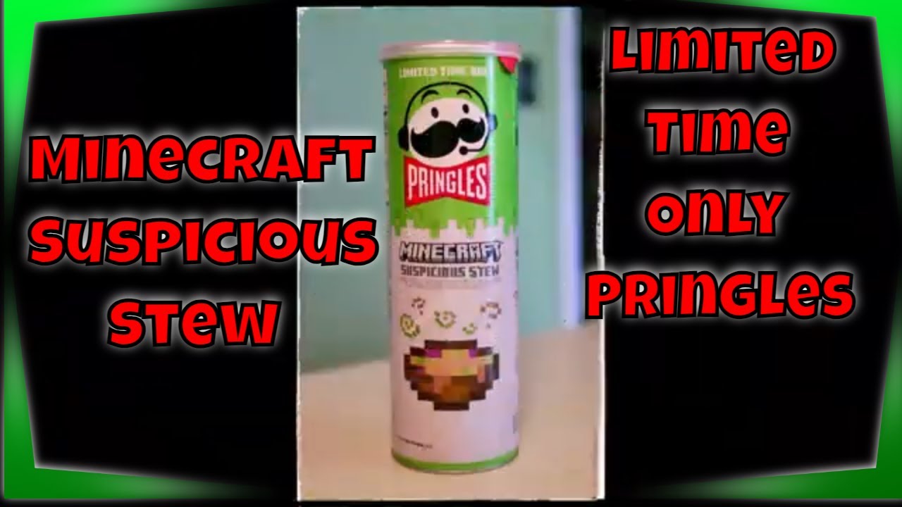 Pringles Minecraft Suspicious Stew (Limited Time Only) - YouTube