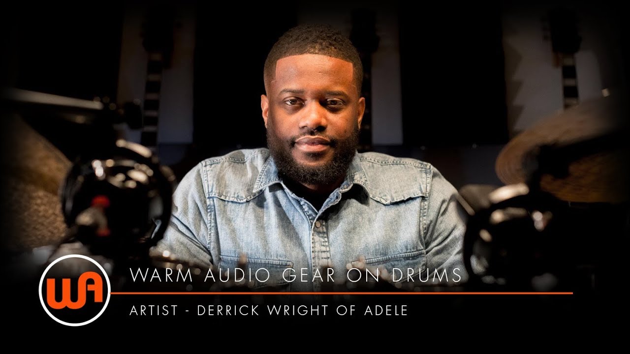 Warm Audio // Derrick Wright - Warm Audio Gear On Drums - Live Session - YouTube