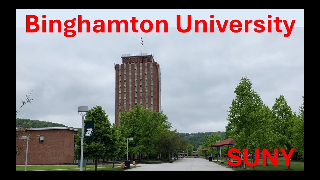 Binghamton University, State University of New York (SUNY), Campus Tour ...