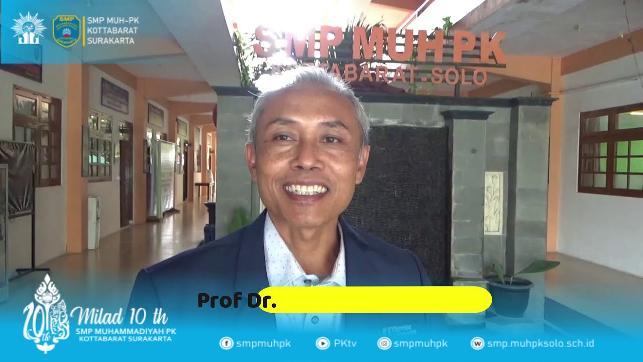 Testimoni Prof. Dr. Harun Joko Prayitno, M.Pd., Dekan FKIP UMS - YouTube