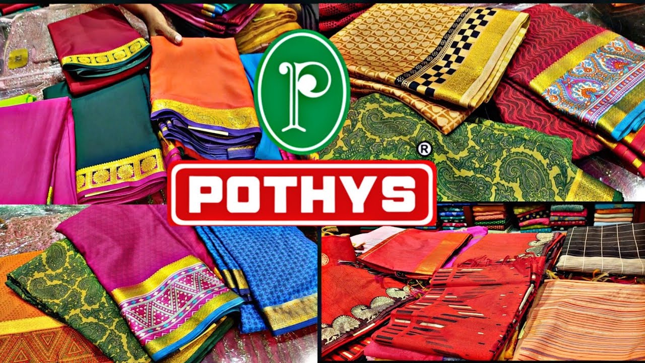 POTHYS 1+1 Buy One Get One|Duphion.Tussar Silk.Mysore Silk.Printed ...