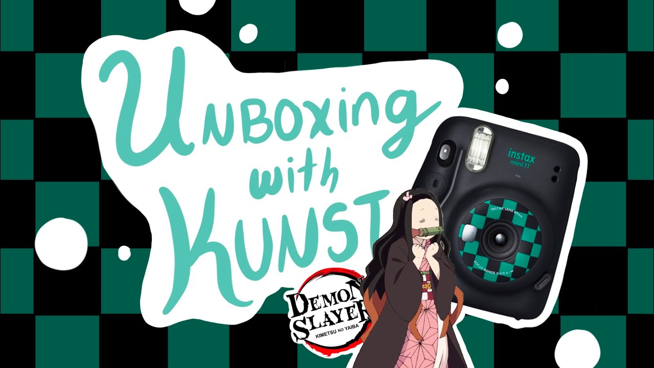 Unboxing Instax Fujifilm mini 11 Demon Slayer box - YouTube