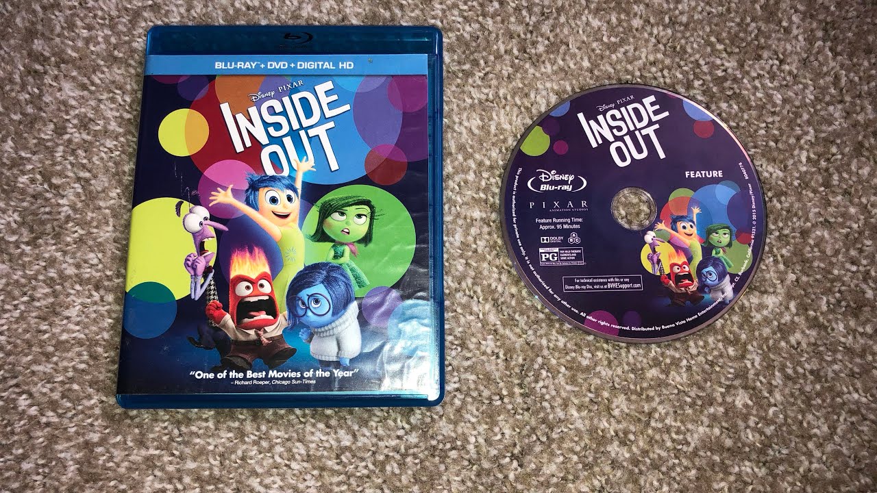 Opening To Inside Out 2015 Blu-Ray - YouTube