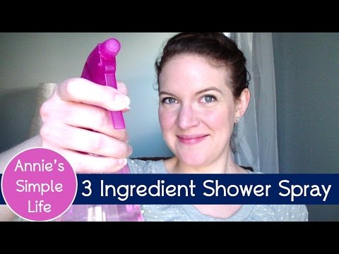 3 Ingredient Shower Spray - YouTube