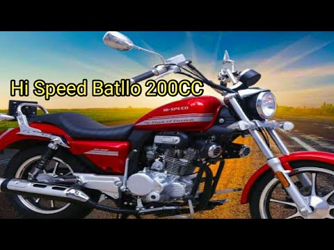Hi Speed Batllo 200cc 2024 Model Bike Review - YouTube