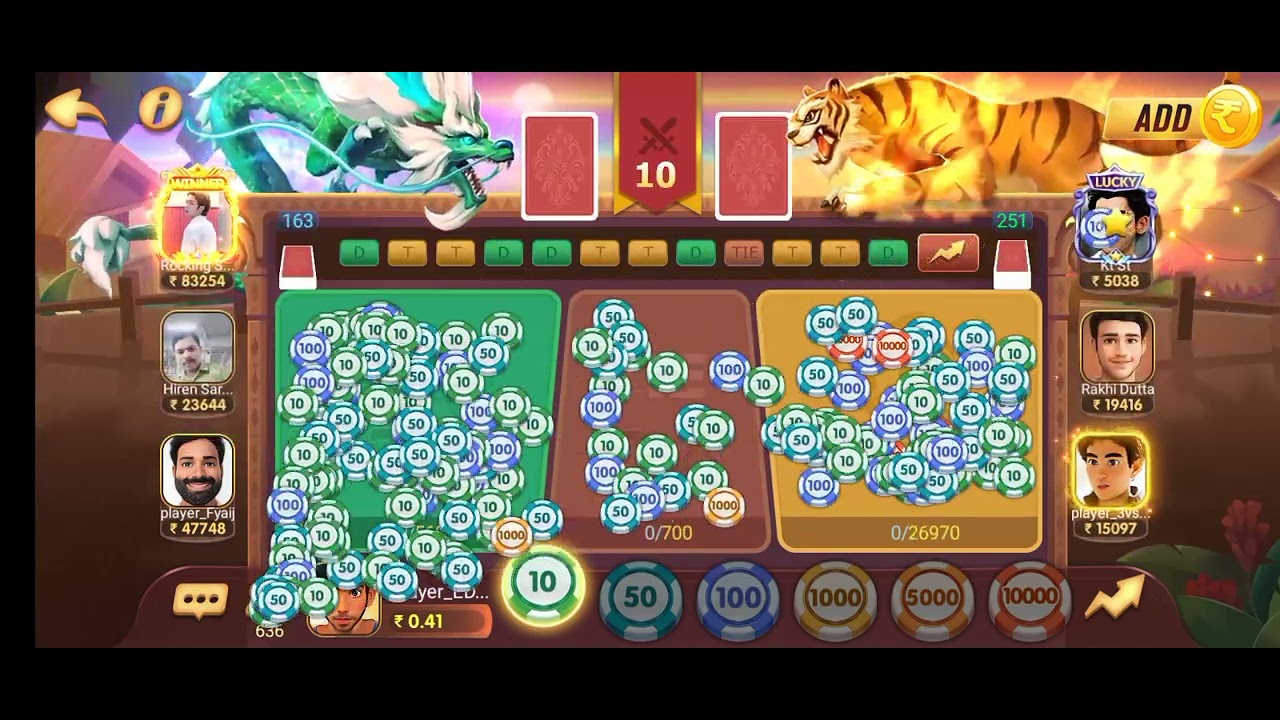 drigan n tiger game play trik - YouTube