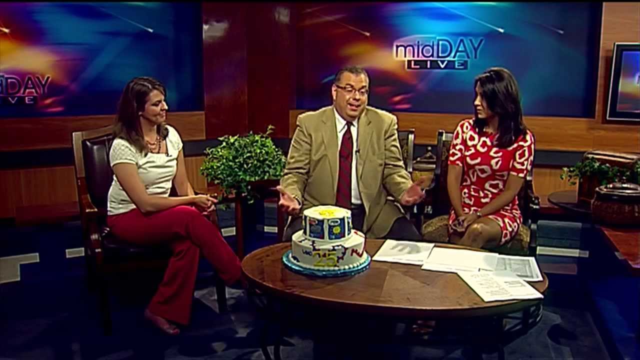Chris Allen's 25th WBKO Anniversary: "Weather Cake!" - YouTube