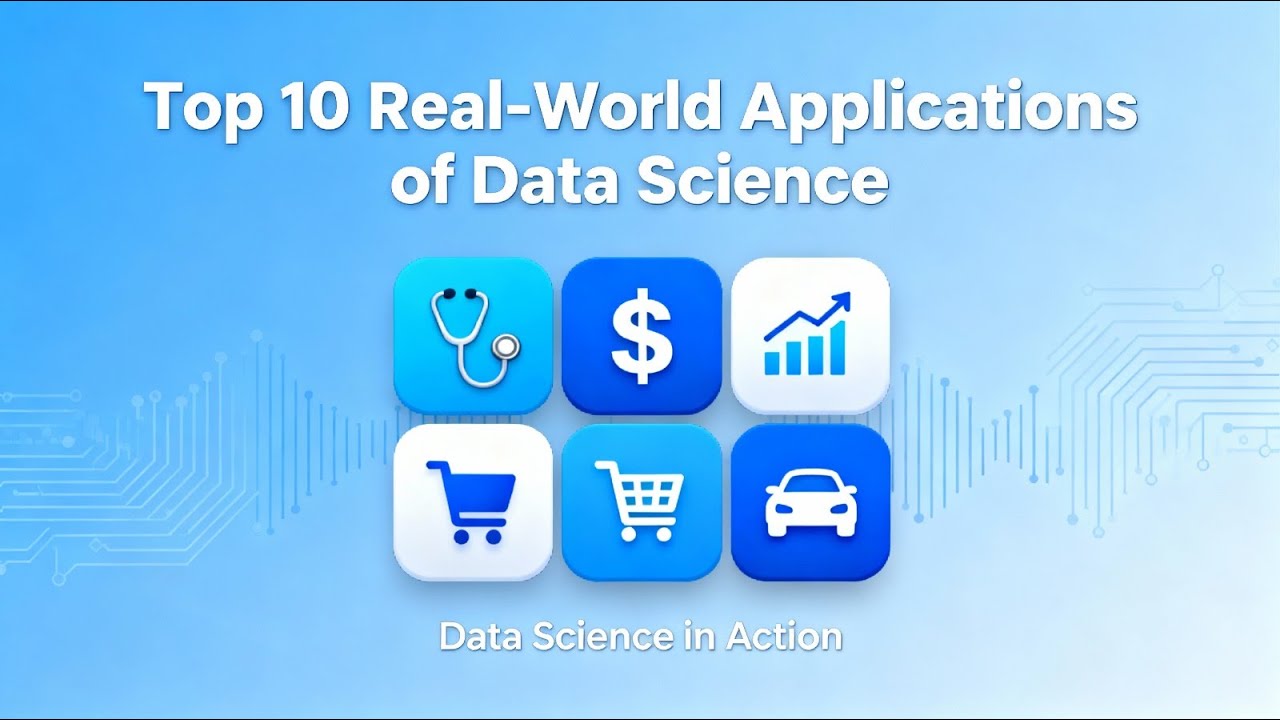 Top 10 Real World Applications of Data Science! Data Science series ...