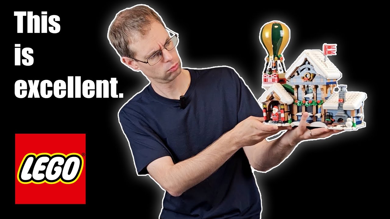 Completely WORTH $100 | Independent Review of the Lego Santa's Post ...