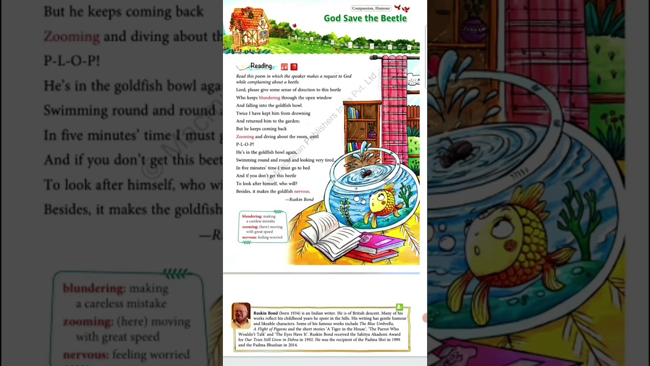 Poem 1 God Save the Beetle - YouTube