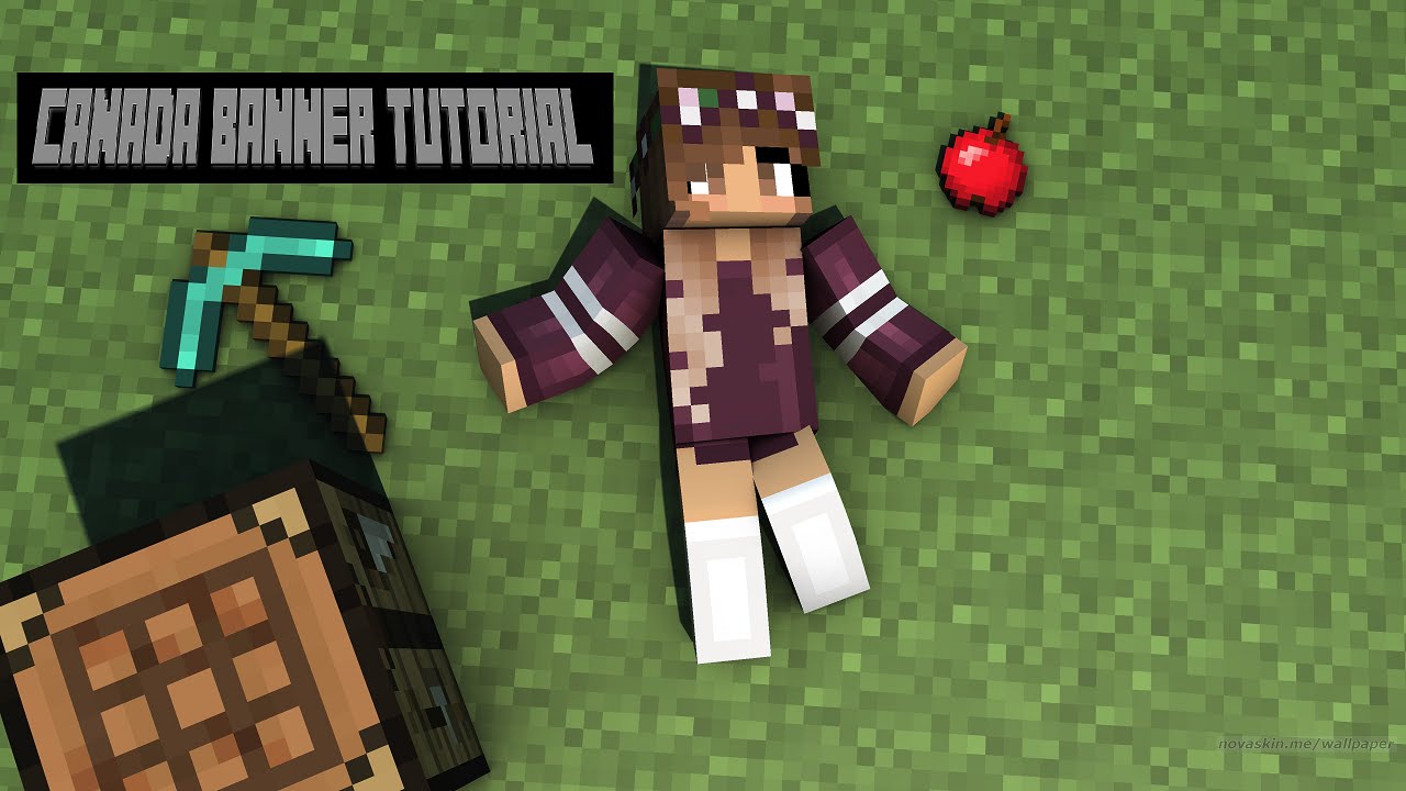Minecraft Canada Banner Tutorial｜SenpaiMelonYT - YouTube