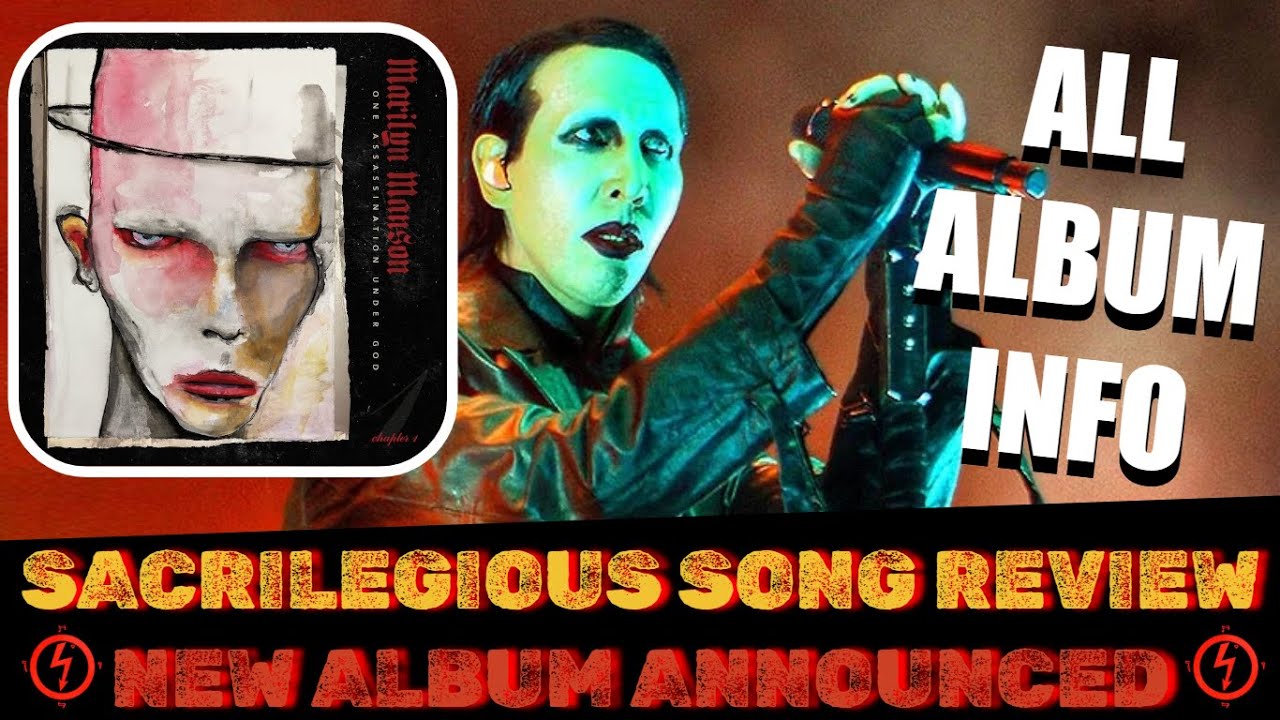 MARILYN MANSON: SACRILEGIOUS NEW SONG REVIEW & REACTION | NEW ALBUM ...