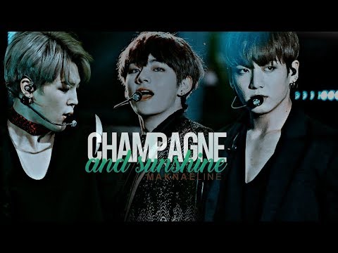 bts maknae line • champagne & sunshine 「fmv」