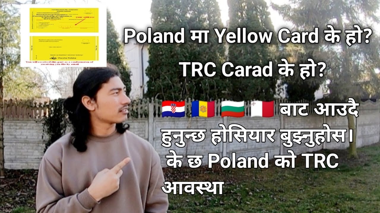 What is Yellow card in poland? Yellow card and TRC small details.# ...