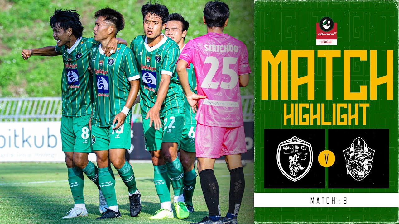 MATCH 9 : MAEJO UNITED 4-2 RONGSEEMAECHAI. (SEASON 2022-23) - YouTube