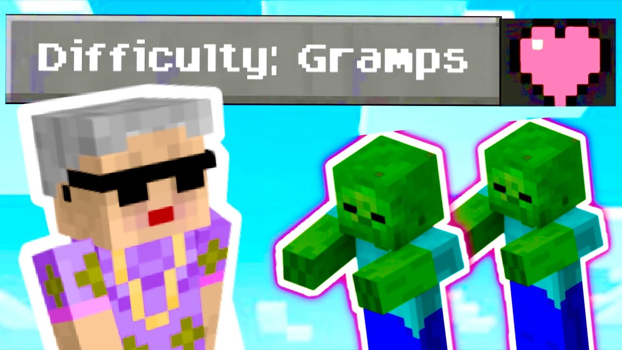 How My Grandma Beat Minecraft On Her First Try! - YouTube