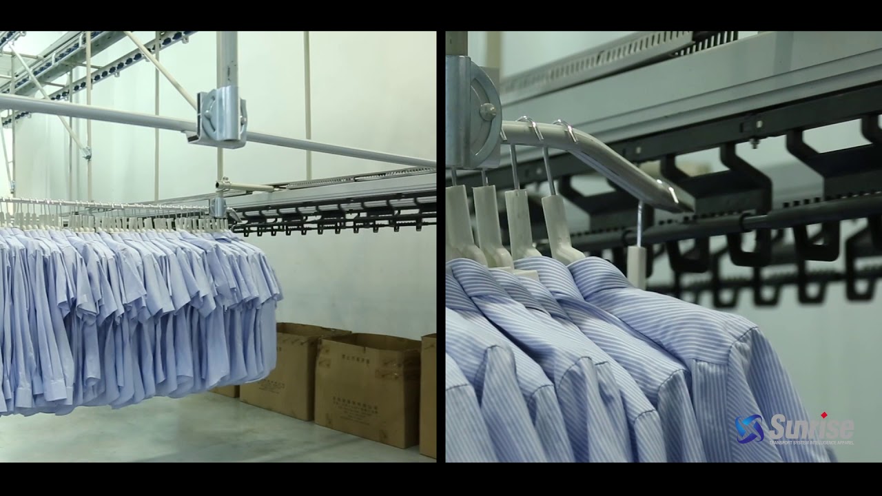 Intelligent storage-hanging system - YouTube