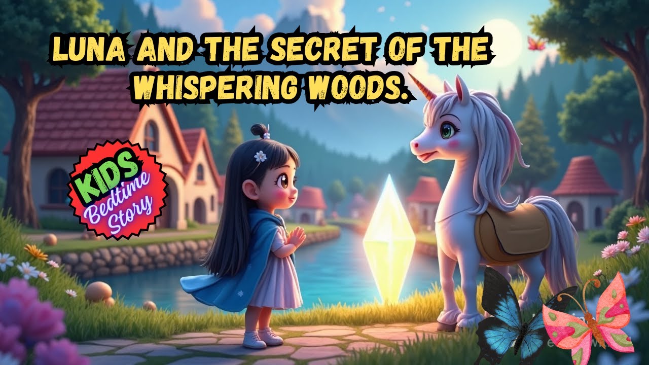 Luna and the Secret of the Whispering Woods 🌙 | Magical Bedtime Story ...
