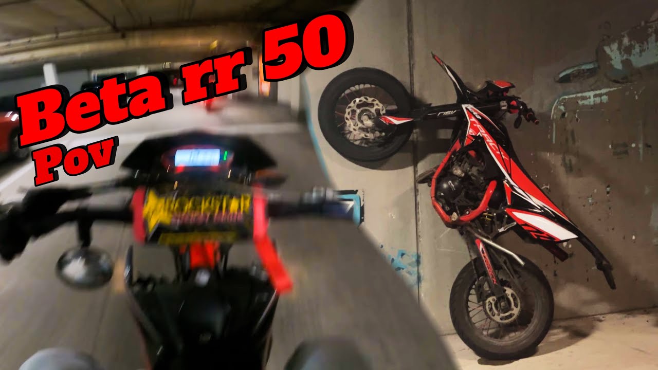 BETA RR 50 MOPED| ONBOARD | NIGHT RIDE | POV - YouTube