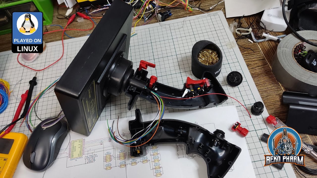 Reviving an old F-16 FLCS joystick for my ViperPit - YouTube