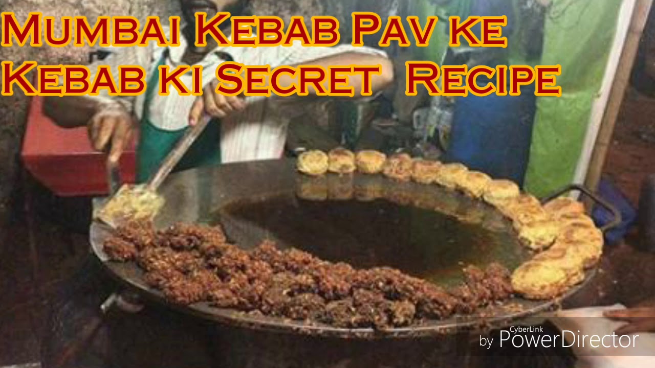 INDIAN COMMERCIAL RECIPE || Mumbai ke street kebab pav ke kebab ki ...