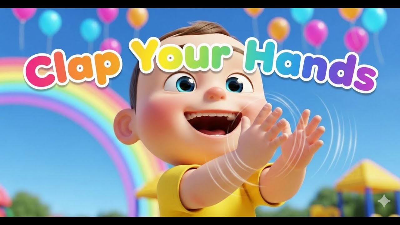 Clap Your Hands & Stomp Your Feet! 👏 Happy Nursery Rhymes & Dance Songs ...