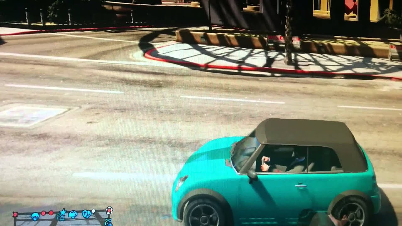 GTA online . update 1.15. Rocks spawning on the street? - YouTube