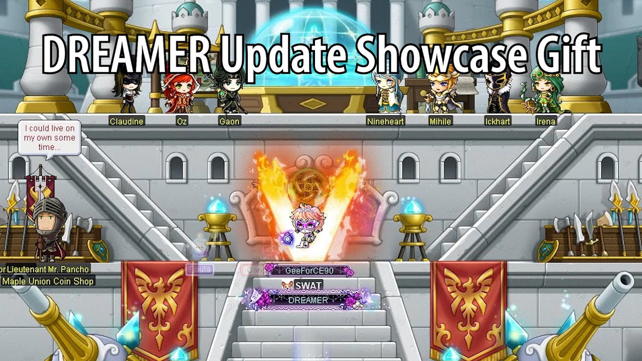 MapleStory DREAMER Update Showcase Gift - YouTube