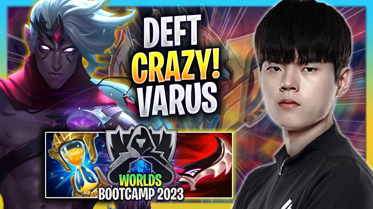 DEFT CRAZY GAME WITH VARUS! - DK Deft Plays Varus ADC vs Kalista! | Bootcamp 2023 - YouTube