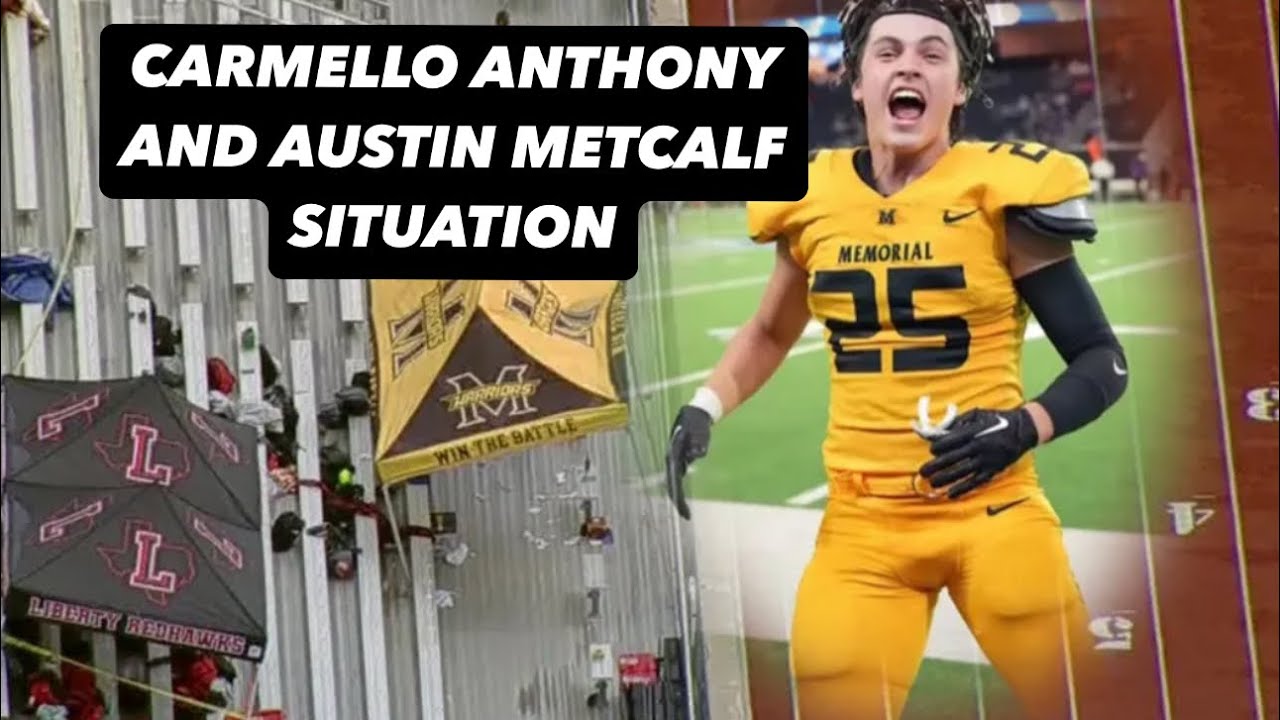 CARMELO ANTHONY AND AUSTIN METCALF TRACK MEET VIEWS BY SMACK TJE ...