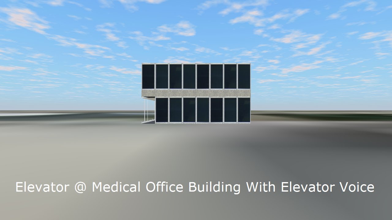 Elevator @ Medical Office Building with Elevator Voice - YouTube