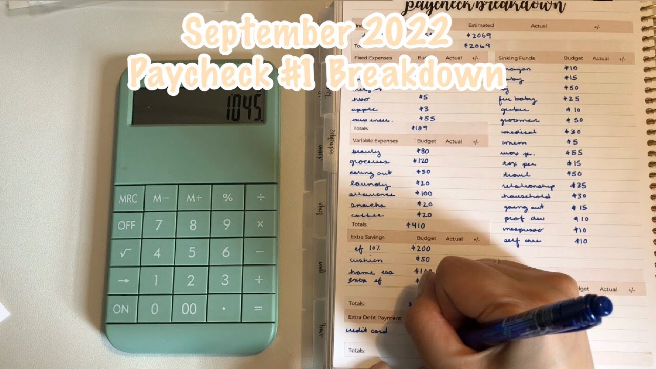 Paycheck Breakdown #1 - YouTube