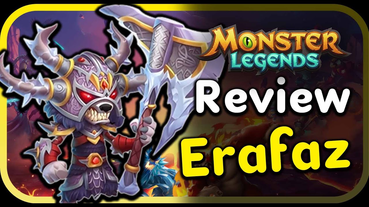 Erafaz Mythical [Full Review] - Monster Legends - YouTube