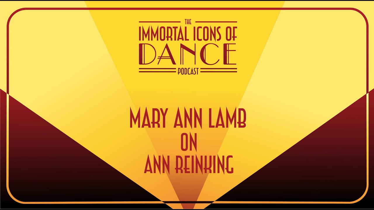 Ep. 4 Mary Ann Lamb on Ann Reinking - YouTube