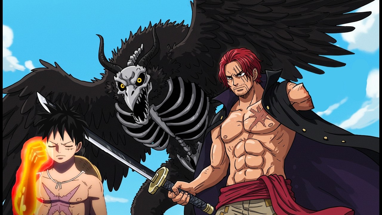 SHANKS enthüllt die furchterregende Macht seines Schwertes! Shanks ...