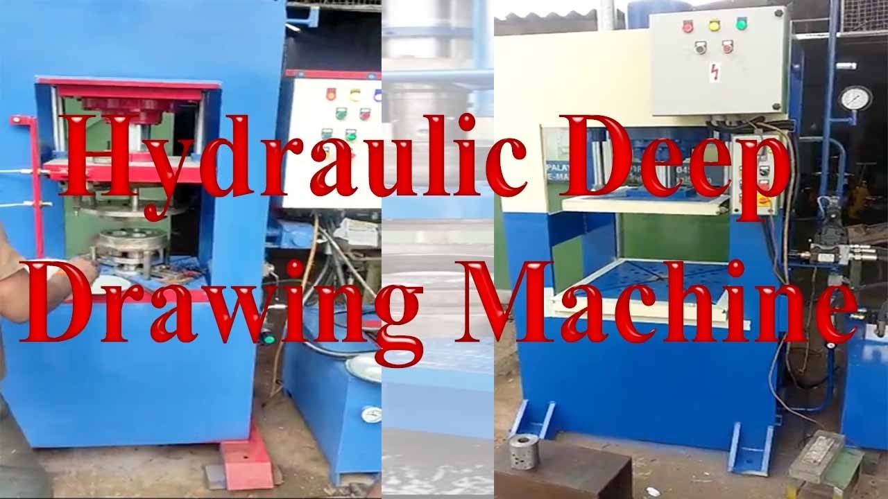 Deep drawing press for multipurpose machine - YouTube