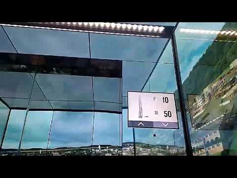 Seoul sky tower elevator - YouTube