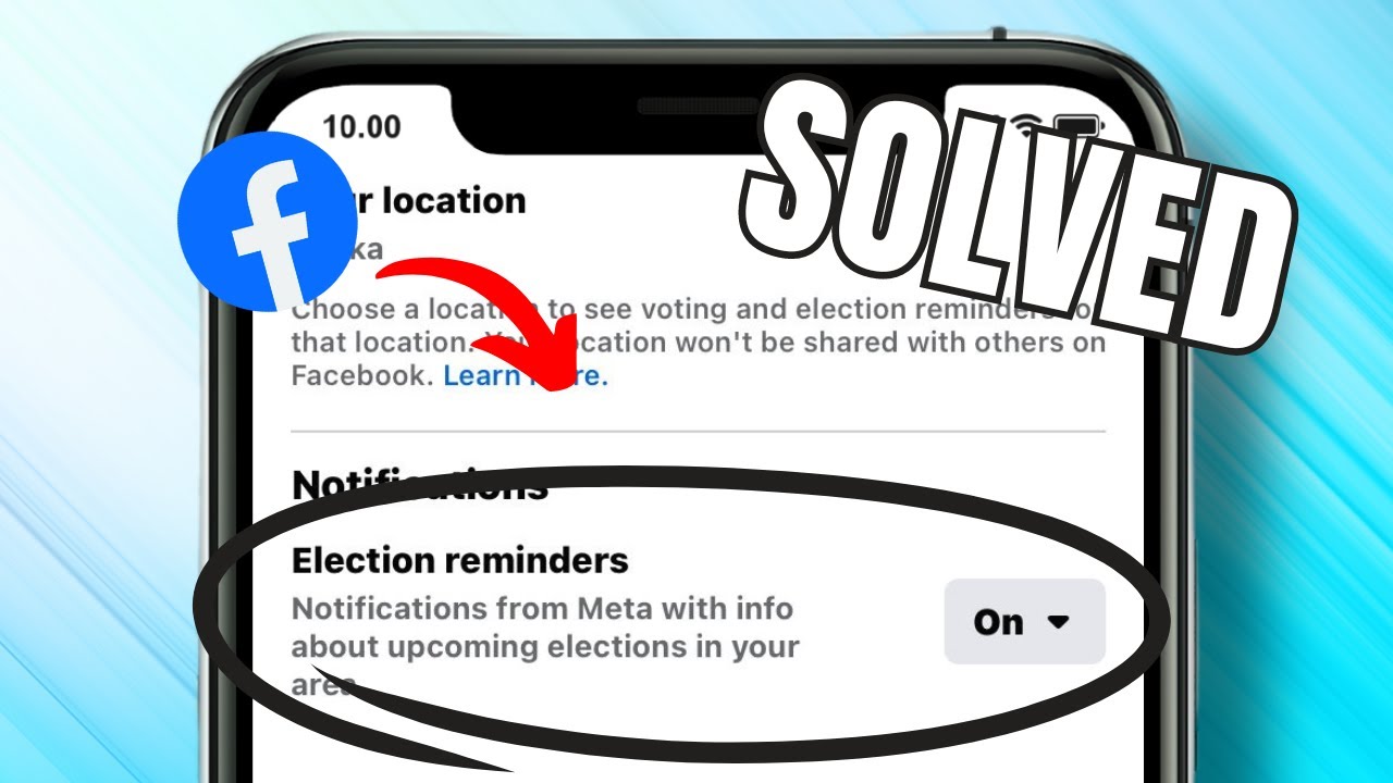 HOW TO ENABLE VOTING REMINDERS ON FACEBOOK - YouTube