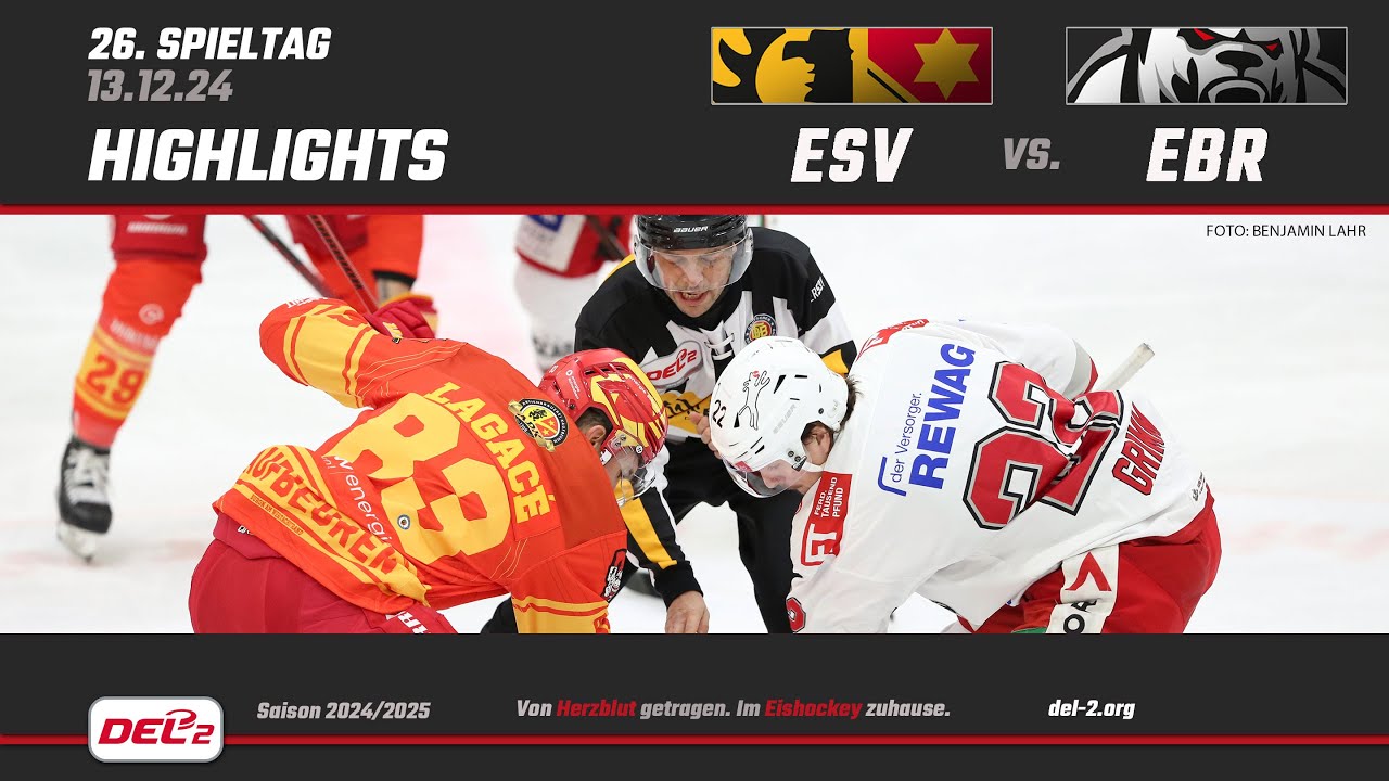 DEL2 | Game Highlights Spieltag 26: ESV Kaufbeuren vs. Eisbären Regensburg