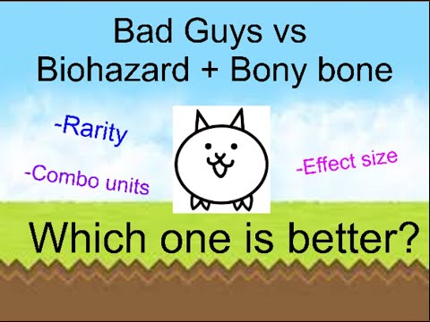Bad guys vs Biohazard + Bony bone, which one is better? - YouTube