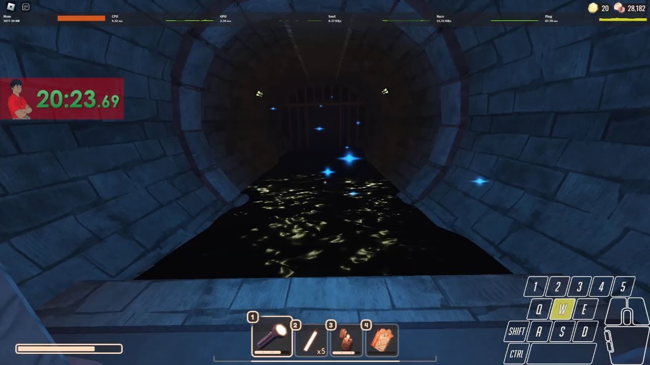 ROBLOX DOORS "THE MINES" - 23:55 (DUO SHOP WR) w/199 sewer maze - YouTube