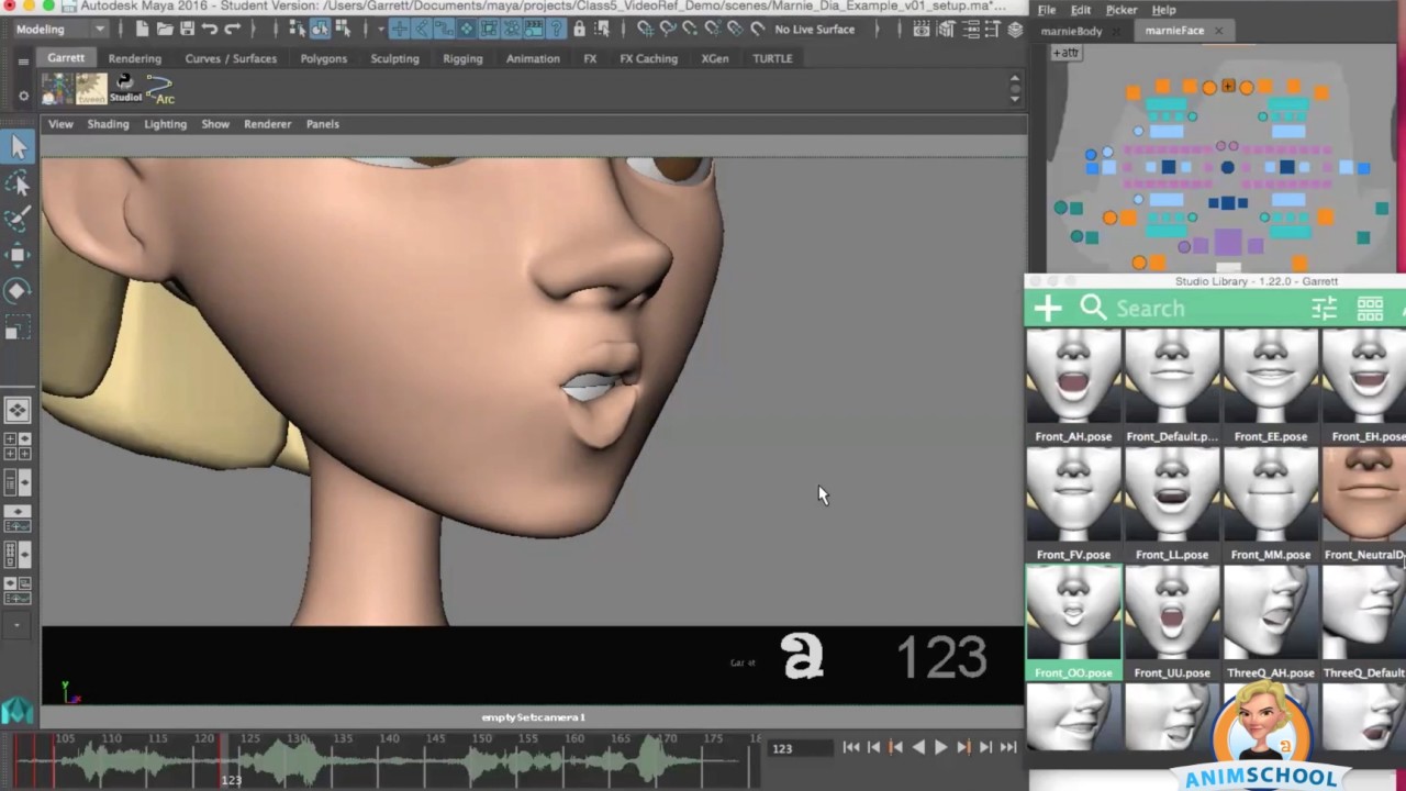 Free 3d Animation Character Animschools Malcolm Rig Animschool Picker